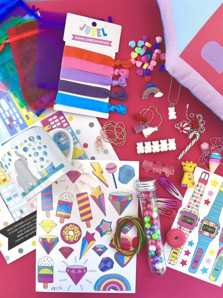 Jubelshop – Fargerik design for de minste